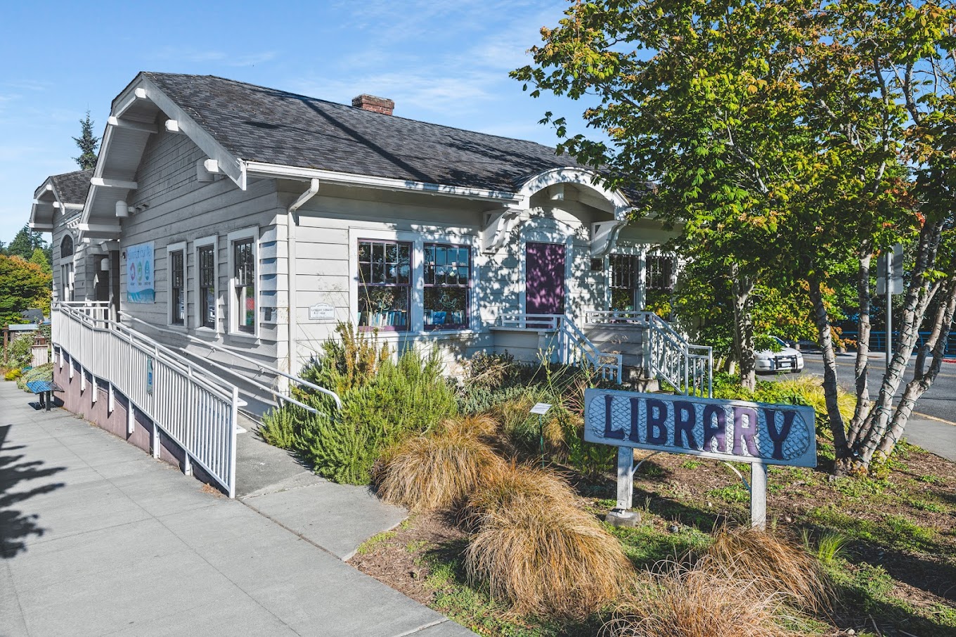 Langley Library in Langley